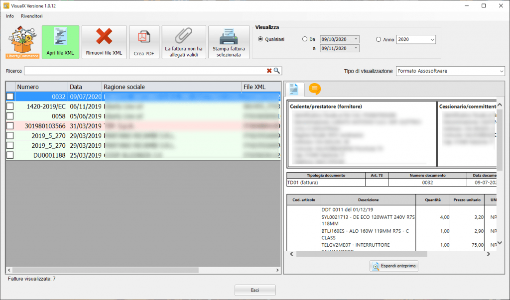 Visualizzare E Convertire Fattura Elettronica XML In PDF Gratis