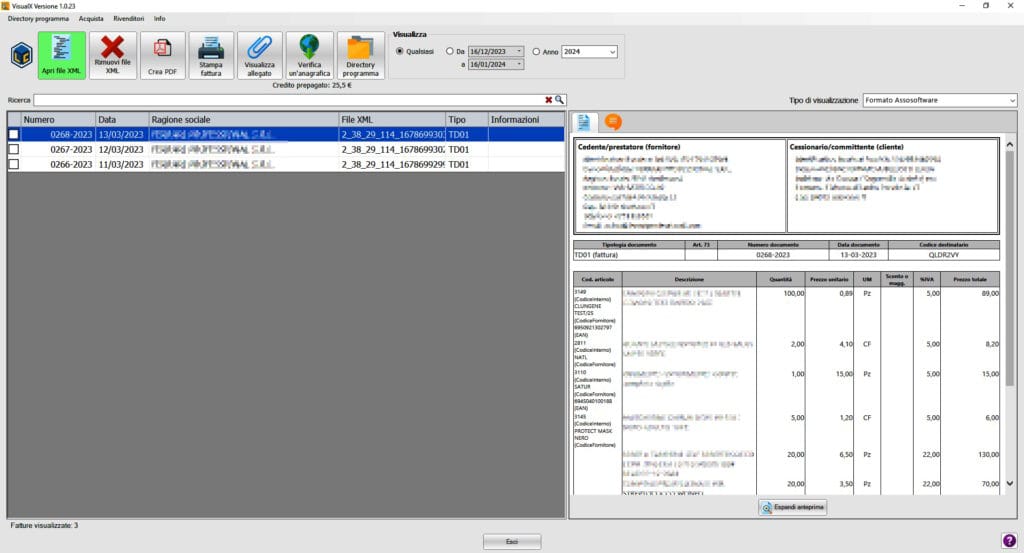 Visualizzare E Convertire Fattura Elettronica XML In PDF Gratis